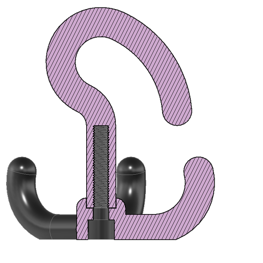 🧥 coat hook・ STL File for 3D printing・Cults