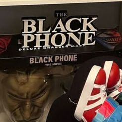 3D printable 3D MULTICOLOR LOGO/SIGN - The Black Phone (2 Variations ...
