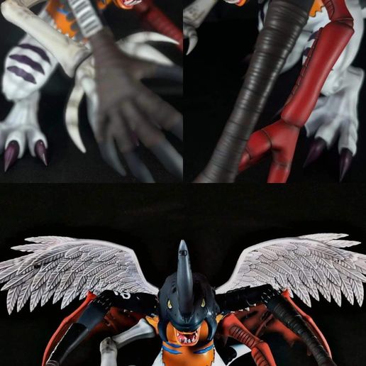 🐉 DIGIMON CHIMERAMON / KIMERAMON / KIMAIRAMON・ STL File for 3D printing ...