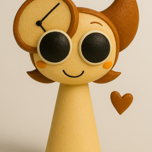 🎲 Sprunki Pyramixed Broker・ STL File for 3D printing・Cults