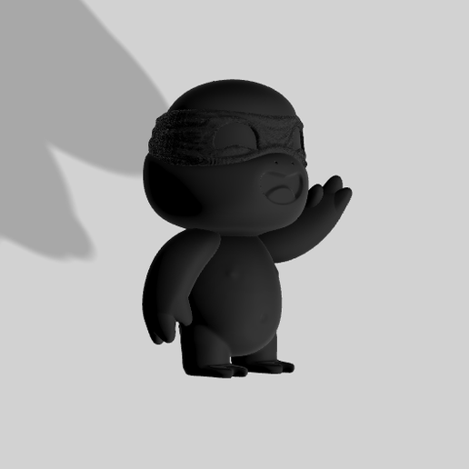 Free STL file Mini Ninja -3D ART 🥷 ・3D printing template to download・Cults