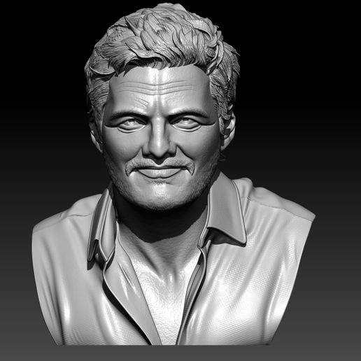 👤 Pedro Pascal・ STL File for 3D printing・Cults