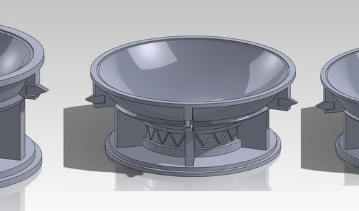 ⛲ Stardream Saurians Decorative Basins・Free 3D File for ・Cults