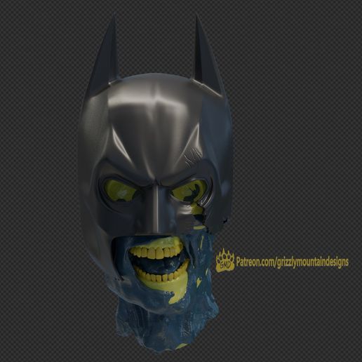 🧟 The Dark Knight Batman Zombie・ STL File for ・Cults