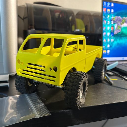 🚚 Dad Bod Truck Body・Free STL File for 3D printing・Cults