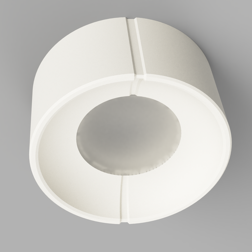 🔦 Round Ceiling LED Design Lamp by KAVIO・ 3MF File for 3D printing・Cults