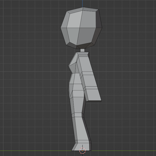 🎨 Art Base GirL LowPoly・Free STL File for 3D printing・Cults
