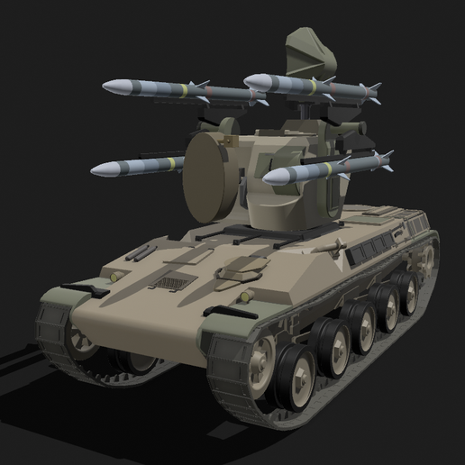 🪖 Scud Missile Tank ( 1/18 Scale Prop )・ STL File for 3D printing・Cults