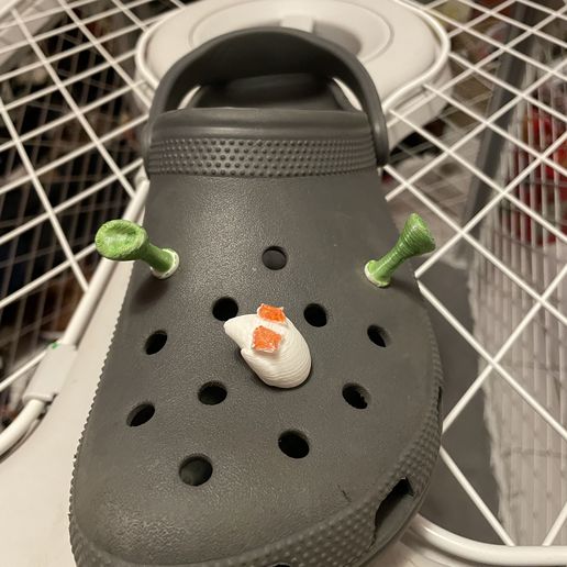 ⬇️ croc jibbit al revés・Archivo STL para ・Cults
