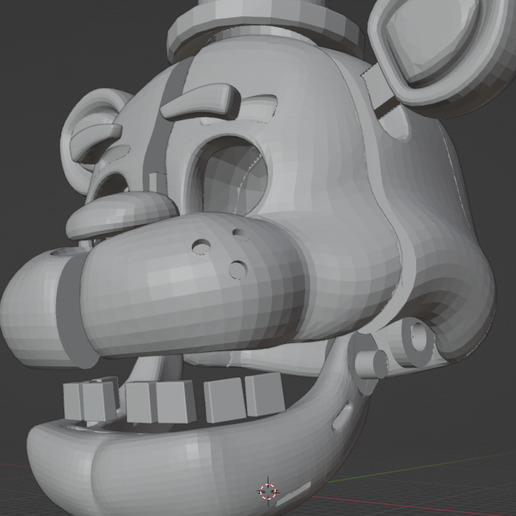 🪖 Máscara Freddy Fazbear para Cosplays・Archivo 3D para ・Cults
