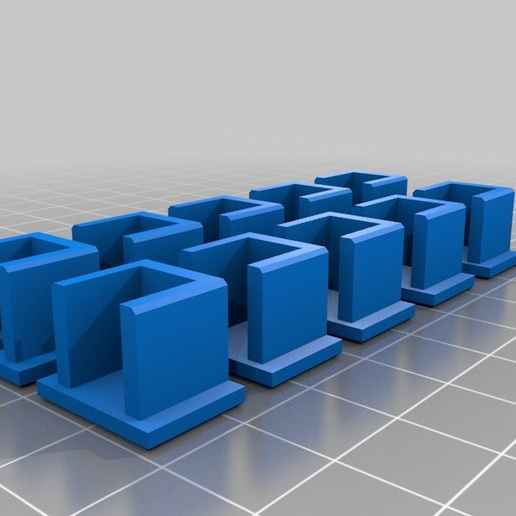 Free STL file Aluminium Extrusion End cap for LED Light 🔚 ・3D printable ...