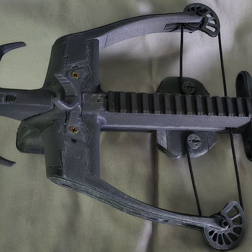 reverse draw compound mini crossbow