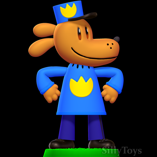 🐕 Dog Man・ 3D File for 3D printing・Cults