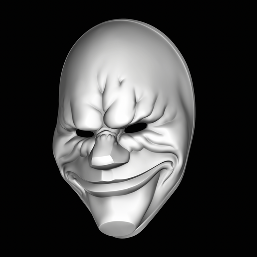 🎨 Dallas mask from Payday 2 HotLine Miami・ STL File for 3D printing・Cults