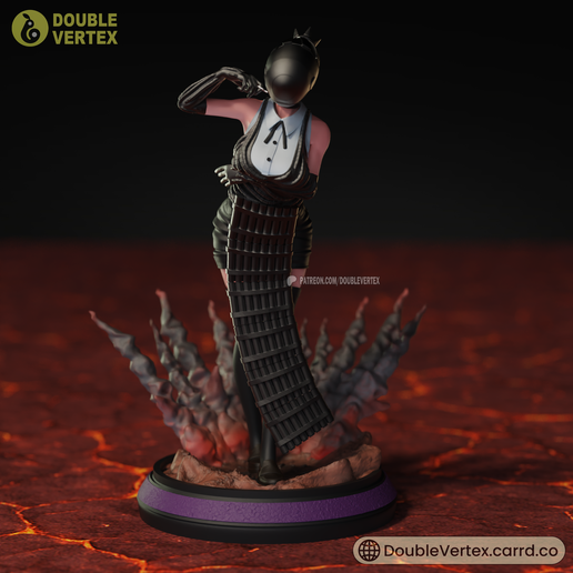 💣 Reze & Bomb Devil - Figura Anime Chainsaw Man・Archivo STL para ...