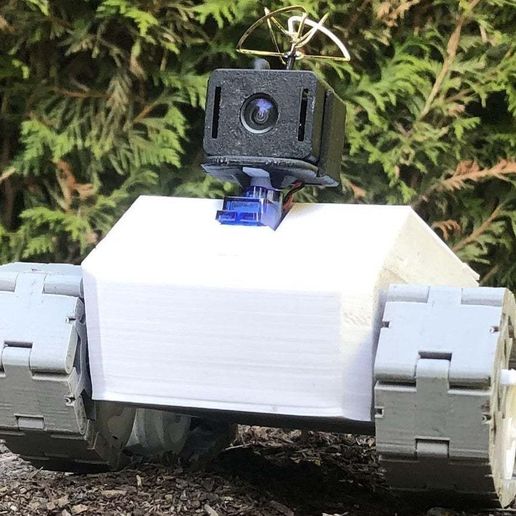 Free STL file 3D printed Arduino FPV RC Tracked Car With Controller・Object to download and to 3D ...