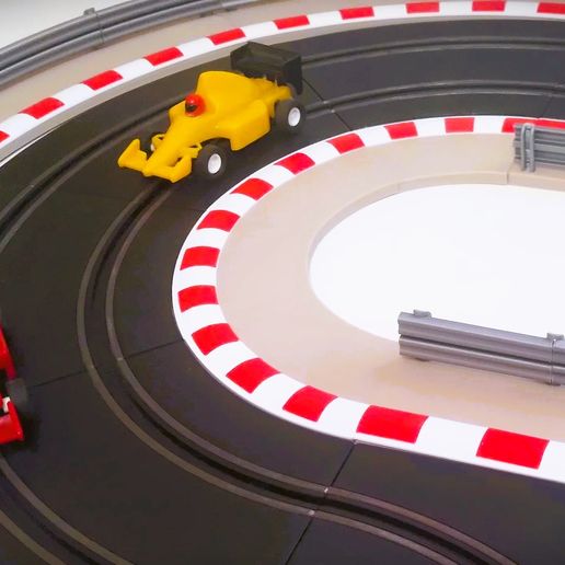 🚗 F1 Curbs - Slot car track limits・ STL File for 3D printing・Cults
