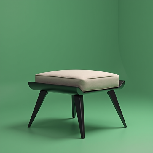 3D file Unique Rare Ottoman Furniture Collection STL Files - Four Pack ...