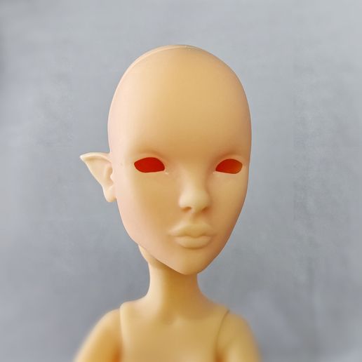STL file BJD Head - doll Xi 👫 ・3D printer model to download・Cults