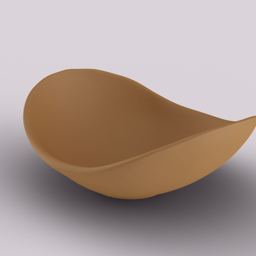 🥣 Oval Bowl・ STL File for 3D printing・Cults