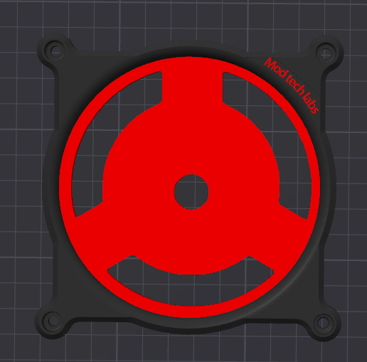 🕹️ Sharingan 120mm Fan Bundle・ STL File for 3D printing・Cults
