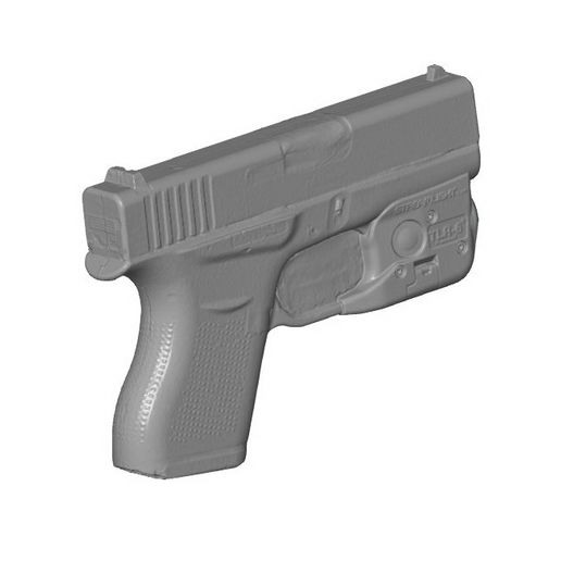 🔫 GLOCK 43 G43 with STREAMLIGHT TLR-6 WEAPONLIGHT 9mm SUBCOMPACT PISTOL ...