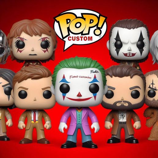 3D file Custom Funko Pop 🎨 ・3D printer design to download・Cults
