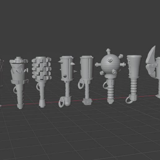 ⚔ 40K Orkish Grenades・Free 3D File for ・Cults