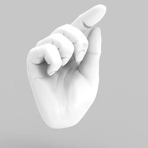 3D file 3D Model of hands in a gesture for 3D print 🤲 ・3D printable ...