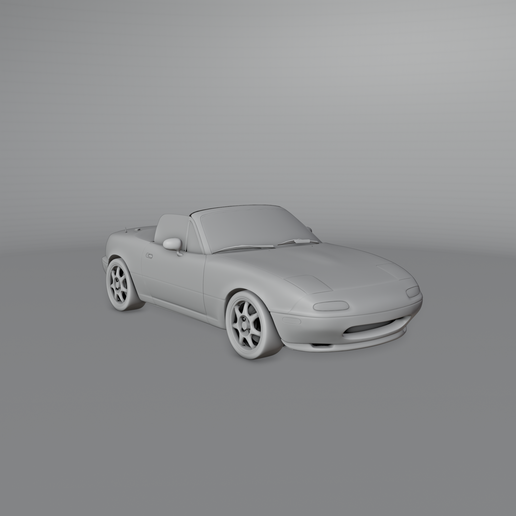 Archivo STL Mazda Miata MX-5 Descapotable 1989 🚗 (OBJ)・Diseño para ...