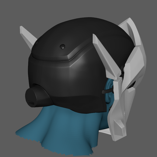 🪖 Genji Helmet Overwatch 3D print model・ STL File for 3D printing・Cults