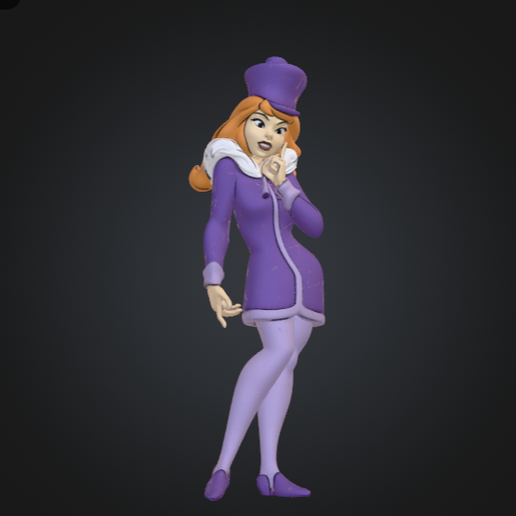 👫 Daphne (Winter Outfit) - Scooby Doo Figure - Mystery, Inc・ STL File ...