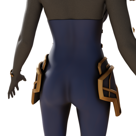 3D file ENFORCER CAITLYN armor ACCESSORIES - ARCANE SEASON 2 🎭 ・3D ...