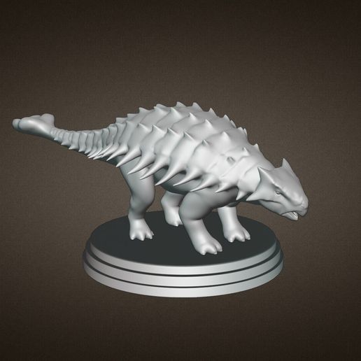 👽 Ankylosaurus for 3D Printing・Free STL File for ・Cults