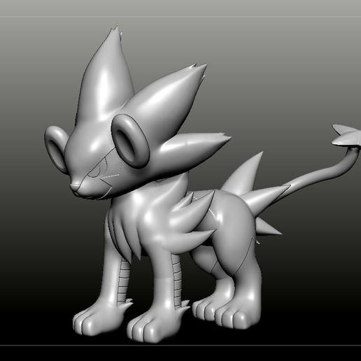 🐉 Pokemon - Luxray・ STL File for 3D printing・Cults