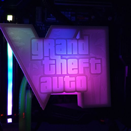 Archivo STL 🚥 GTA VI R.G.B 🚥 (OBJ)・Modelo para descargar y imprimir en ...