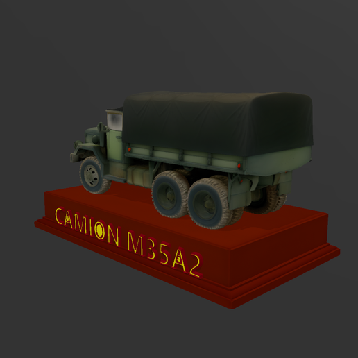 🪖 MILITARY TRUCK M35A2 TRUCK・ STL File for 3D printing・Cults