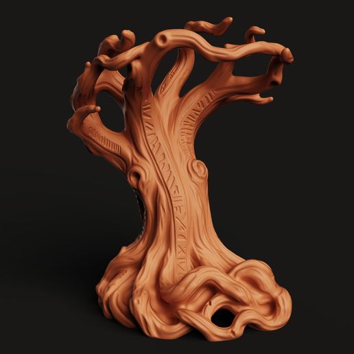 🌳 Tree Phone Stand STL | Nature Mobile Holder 3D Print | Desk Accessory ...