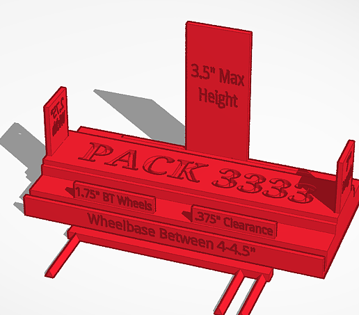 🔧 Pinewood Derby Check-In Inspection Tool・ STL File for 3D printing・Cults