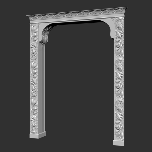 🪵 3D Decorative plaster Wall Molding 9 Panels・ 3D File for 3D printing ...