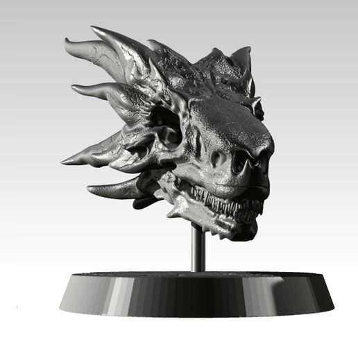 🐉 Balerion - The Black Dread・ 3D File for 3D printing・Cults