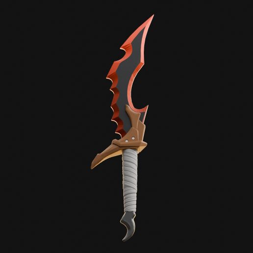 Archivo STL Knight Slayer Knight Killer Dagger Solo Leveling Fan Art 🗡️ ...