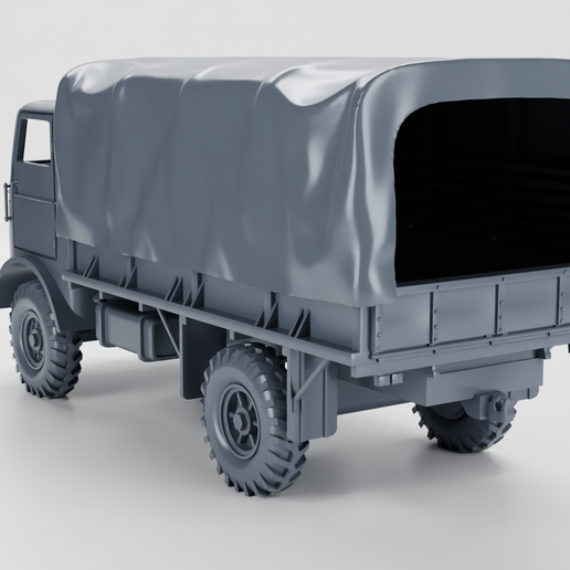 🚚 FWD Model SU-COE (6x6) (US, WW2)・ 3D File for 3D printing・Cults