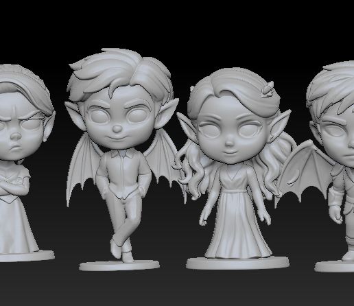👾 ACOTAR Complete Collection | 7 Figures | Night Court + Archeron ...