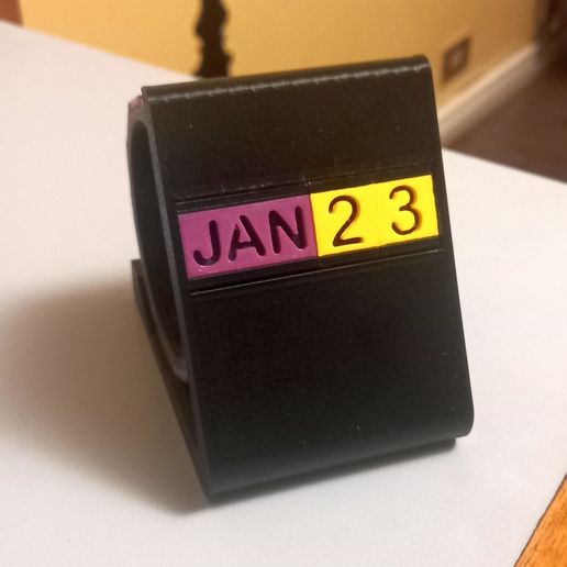 Free STL file PERPETUAL CALENDAR 📅 ・Object to download and to 3D print ...
