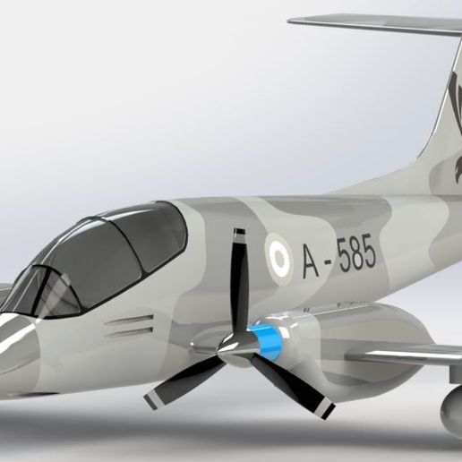 ️ FMA IA 58 PUCARA・ STL File for 3D printing・Cults