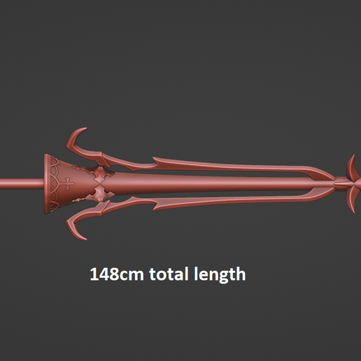 STL file Trap of Argalia - Astolfo's Weapon from Fate Grand Order - 3D ...