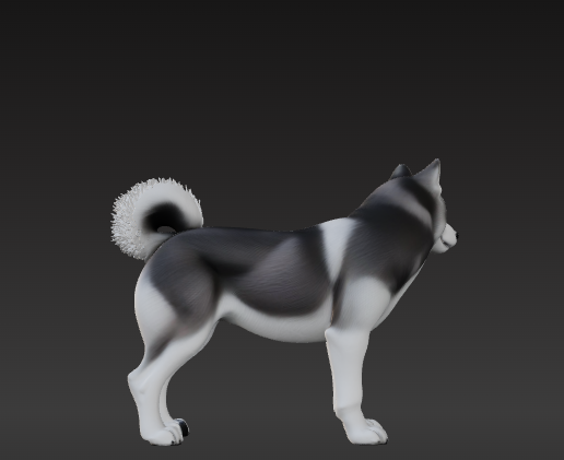 STL file Husky Sled Dog STL – Realistic 3D Model for Printing 🛷 ・Model ...