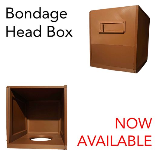 📦 Bondage Head Box・ 3MF File for 3D printing・Cults