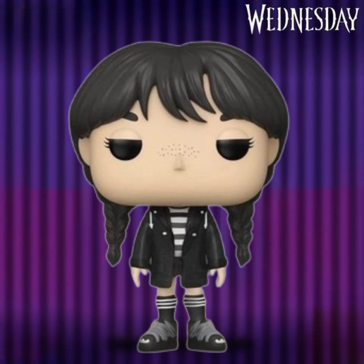 🎨 Wednesday (Netflix)・ STL File for 3D printing・Cults